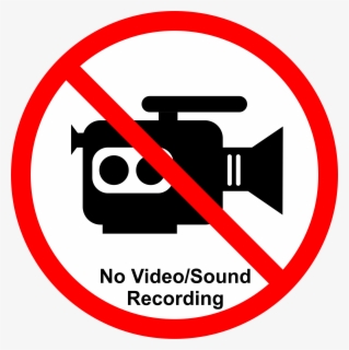 No Recording Sign Png , Free Transparent Clipart - ClipartKey