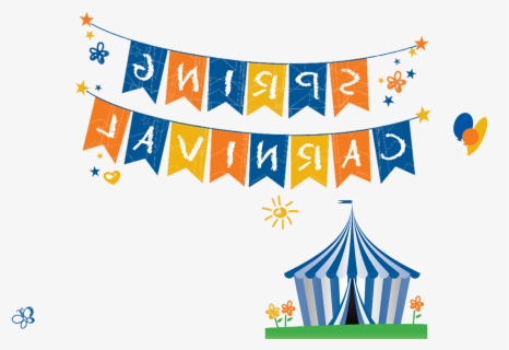 Carnival Banner Clipart - Happy Birthday Banner Transparent , Free ...