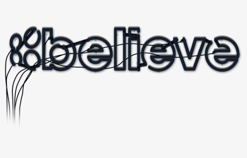 Possibility Believer - Calligraphy , Free Transparent Clipart - ClipartKey
