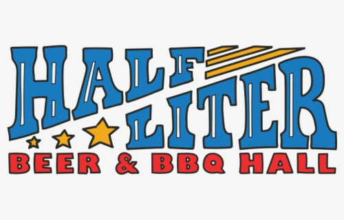 Half Liter Beer & Bbq Hall Logo Two , Free Transparent Clipart - ClipartKey