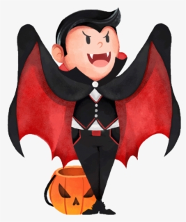 #halloween #dracula #vampire #freetoedit - Watercolor Trick Or Treat ...