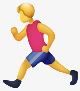 Man Running Emoji Png , Free Transparent Clipart - ClipartKey