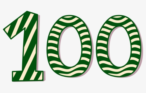 Free Number 100 Clip Art with No Background - ClipartKey