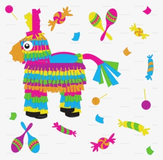 Clip Art Free Pinata Clipart - Pinata Png , Free Transparent Clipart ...