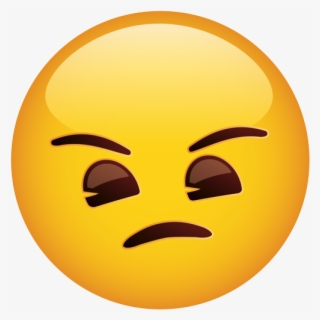 Angry Smiley Faces Clip Art - Blue Smiley Face , Free Transparent ...