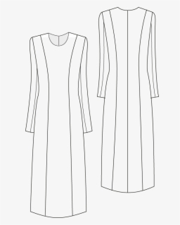 Trace Dress Patterns - Tracing Dress , Free Transparent Clipart ...