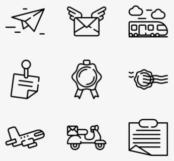 Post Office - Summer Beach Icons Png , Free Transparent Clipart ...
