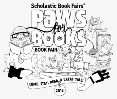 Transparent Scholastic Book Fair Clipart - Visit To A Book Fair For ...