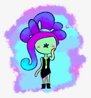 Pink Green Purple Flower Vertebrate Violet Cartoon - Splatoon , Free ...