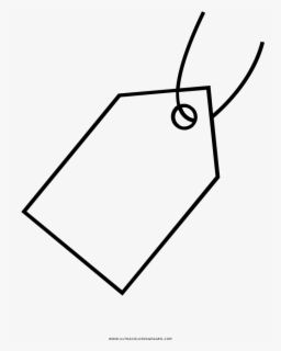 Price Tag Coloring Page - Line Art , Free Transparent Clipart - ClipartKey