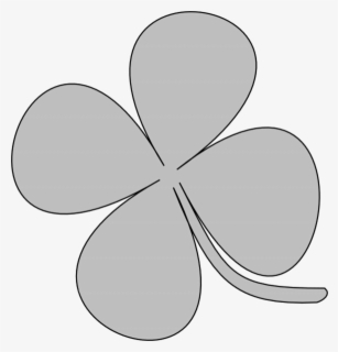 Free Shamrock Black And White Clip Art with No Background - ClipartKey