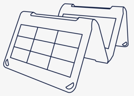 Daisy Motif Panel - Line Art , Free Transparent Clipart - ClipartKey