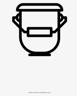 Paint Bucket Coloring Page , Free Transparent Clipart - ClipartKey