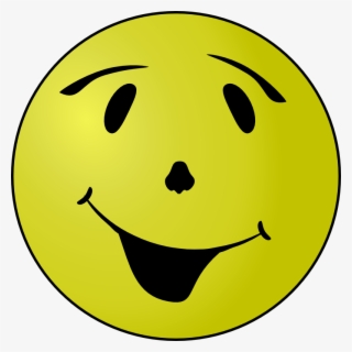 Clipart - Happy Grin - Emoticon , Free Transparent Clipart - ClipartKey