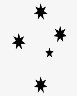 White Southern Cross Stars , Free Transparent Clipart - ClipartKey