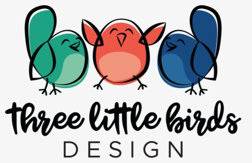 Three Little Birds Design - 3 Little Birds Clipart , Free Transparent ...