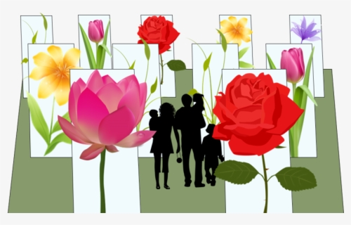 Free Rose Garden Clip Art with No Background - ClipartKey
