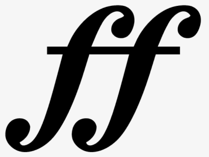 Forte Symbol , Free Transparent Clipart - ClipartKey