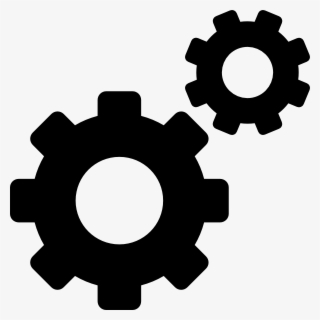 Clip Art At Clker - Settings Black Icon Png , Free Transparent Clipart ...