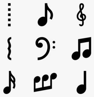 Free Music Symbols Clip Art with No Background - ClipartKey