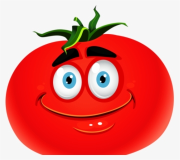 Tomato Cartoon Png - Smiley Tomato , Free Transparent Clipart - ClipartKey