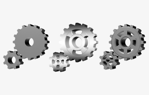 Transparent Wheels Clipart - Single Gear Gif Animation , Free ...