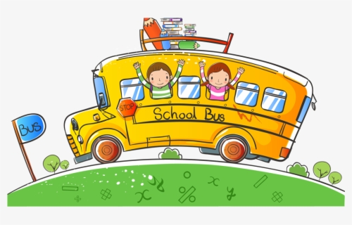 Free School Bus Clip Art with No Background - ClipartKey