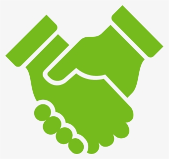 Handshake Clipart Brotherhood - Green Shake Hand Logo , Free ...