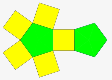 Square Prism Net , Free Transparent Clipart - ClipartKey