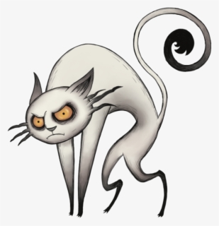 Mad Cat - Cartoon , Free Transparent Clipart - ClipartKey