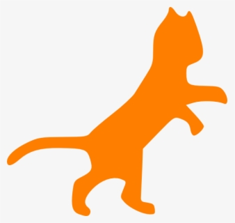 Free Orange Cat Clip Art with No Background - ClipartKey