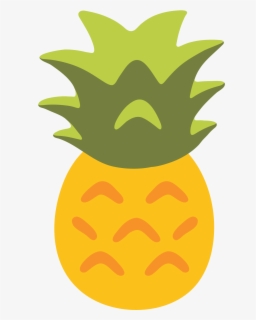 Transparent Cute Pineapple Clipart - Pineapple Emoji , Free Transparent ...