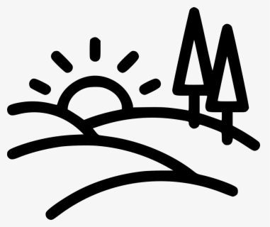 Rural Clipart Country Landscape - Landscape Icon Png , Free Transparent ...