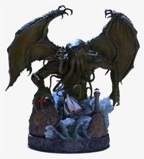 Transparent Cthulhu Clipart - Cthulhu Statue By Pop Culture Shock ...