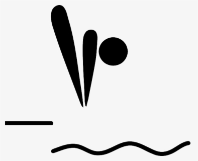 Olympic Diving Pictogram , Free Transparent Clipart - ClipartKey