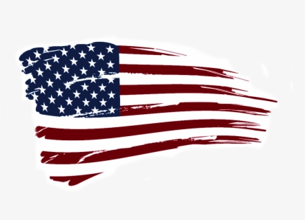 America Vector Weathered - Transparent Background American Flag Png ...
