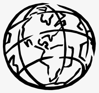 Earth , Transparent Cartoons - World Map White Outline Png , Free ...