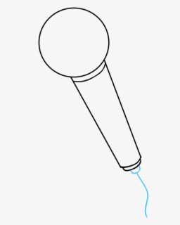 How To Draw Microphone - Sketch , Free Transparent Clipart - ClipartKey