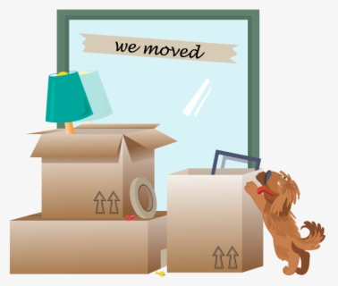 Moving Boxes Cartoon Clipart , Png Download - Cartoon Image Packing ...