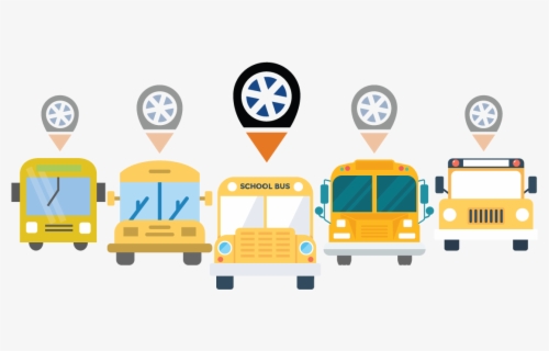School Bus Tracking - School Bus Tracking Icon , Free Transparent ...
