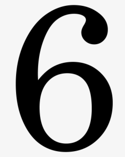 Free Number 6 Clip Art with No Background - ClipartKey