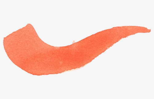 Watercolor Png Transparent - Brush Stroke Png Orange , Free Transparent ...