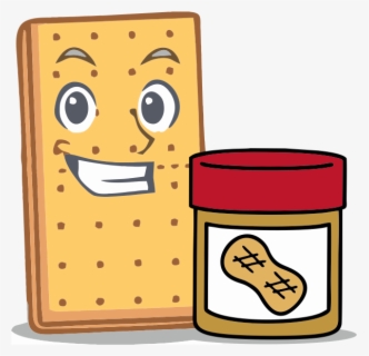 Graham Crackers And Peanut Butter - Transparent Background Peanut ...