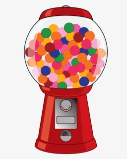 Gumball Machine Clipart Printable - Bubble Gum Jar Clipart , Free ...