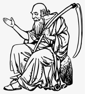Old Father Time , Free Transparent Clipart - ClipartKey