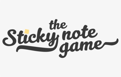 Sticky Note Game Logo@2x - Calligraphy , Free Transparent Clipart ...