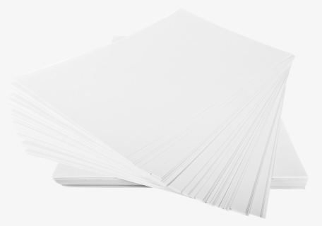 Sheets Of White Paper In A Stack White- - Transparent Background Paper ...