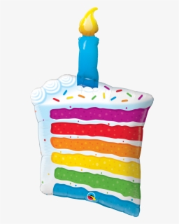 Rainbow Clipart Candle - Rainbow Birthday Cake Clipart , Free ...