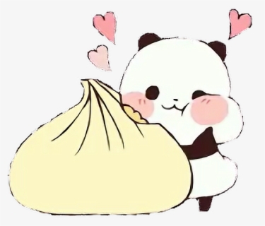 #dumpling #panda #kawaii #freetoedit - Cartoon , Free Transparent ...