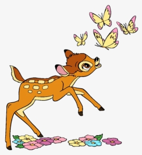 #bambi - Bambi Butterflies , Free Transparent Clipart - ClipartKey